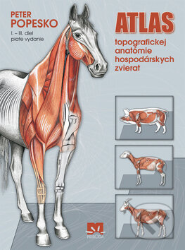 Atlas topografickej anatómie hospodárskych zvierat I. - III. diel ...